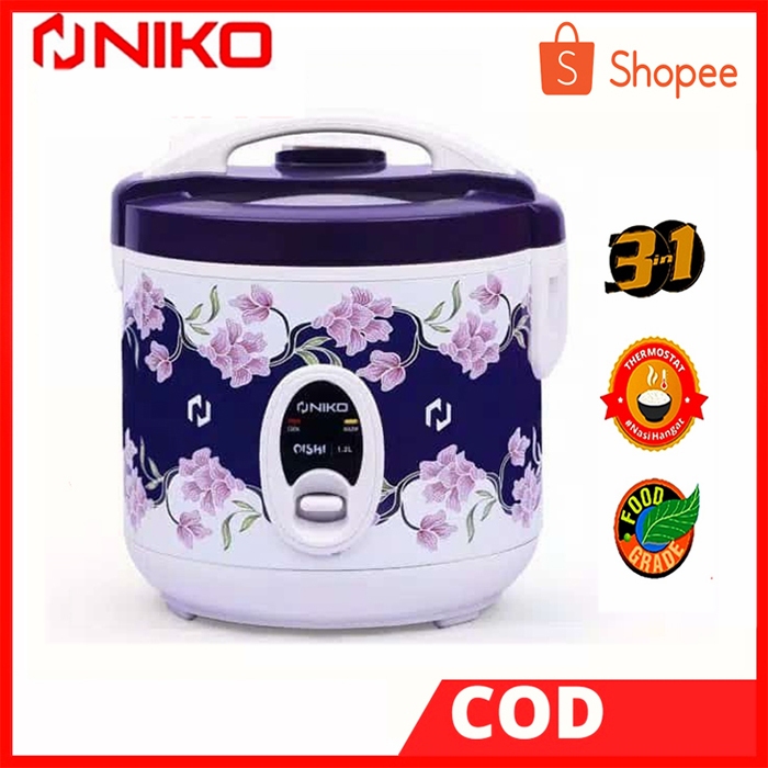 Jual MAGIC COM NIKO OISHI BATIK ( 1.2 LITER ) RICE COOKER / MEJIKOM ...