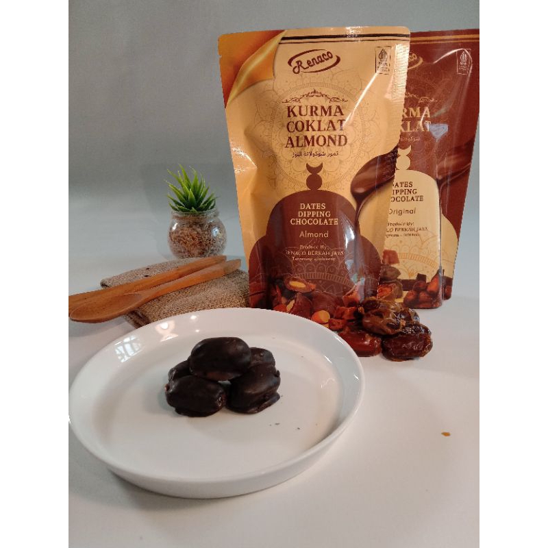 Jual Kurma Coklat Almond/ Rumput laut cemilan oleh oleh khas Tangerang ...
