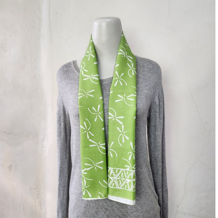 Jual S66 Scraf batik wanita - Scarf Leher Pria Khas Indonesia Syaleher ...