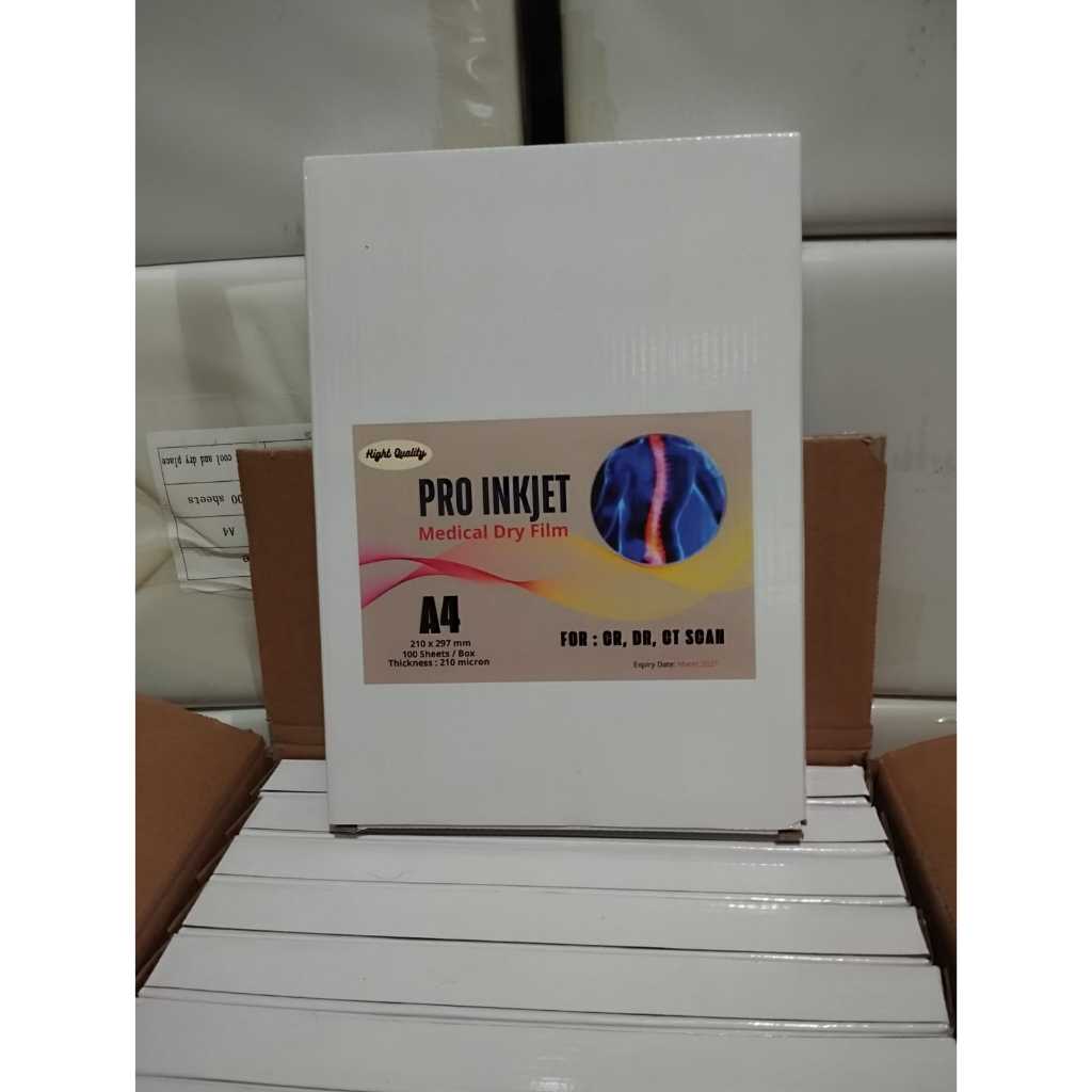 Jual Paper Image Medical Inkjet Dry Film Rontgen X-Ray ProInkjet A4 ...