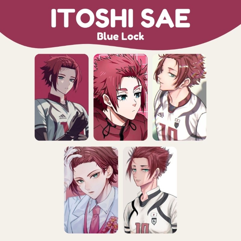 Jual PHOTOCARD BLUE LOCK || ITOSHI SAE | ITOSHI RIN | KAISER | Shopee ...