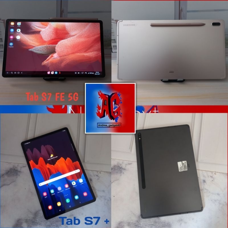 Jual Samsung Tab S7 Plus / S7 FE 5G Resmi sein SECOND Ori | Shopee ...