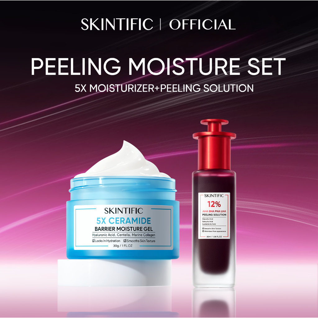 Jual SKINTIFIC - 2pcs Paket-Skincare Set | Acid Peeling Solution Serum ...