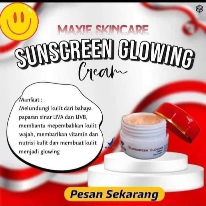 Jual Sunscreen Maxie Beautiful Sunscreen Glow | Shopee Indonesia