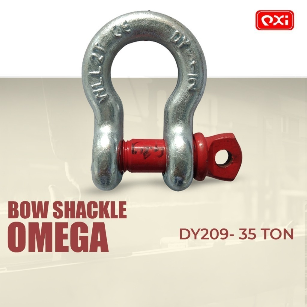 Jual Bow Shackle Omega / Segel Screw Pin DY209 35 TON | Shopee Indonesia