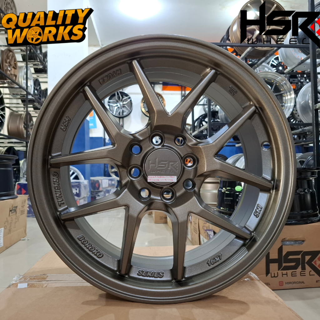 Jual Velg Racing Murah R15 Inch Veleg Hsr HYura Ring 15 Lebar 6,5 Rata ...