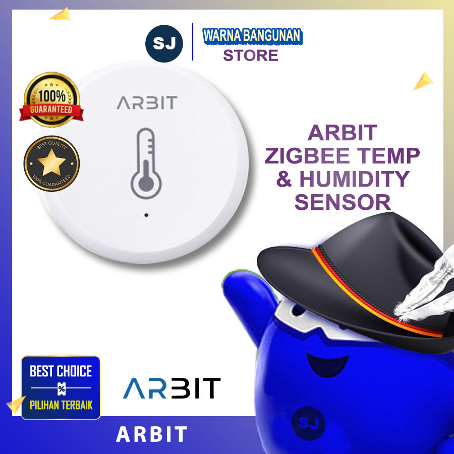 Jual ARBIT - Zigbee Smart Temperature and Humidity Sensor TUYA | Shopee ...