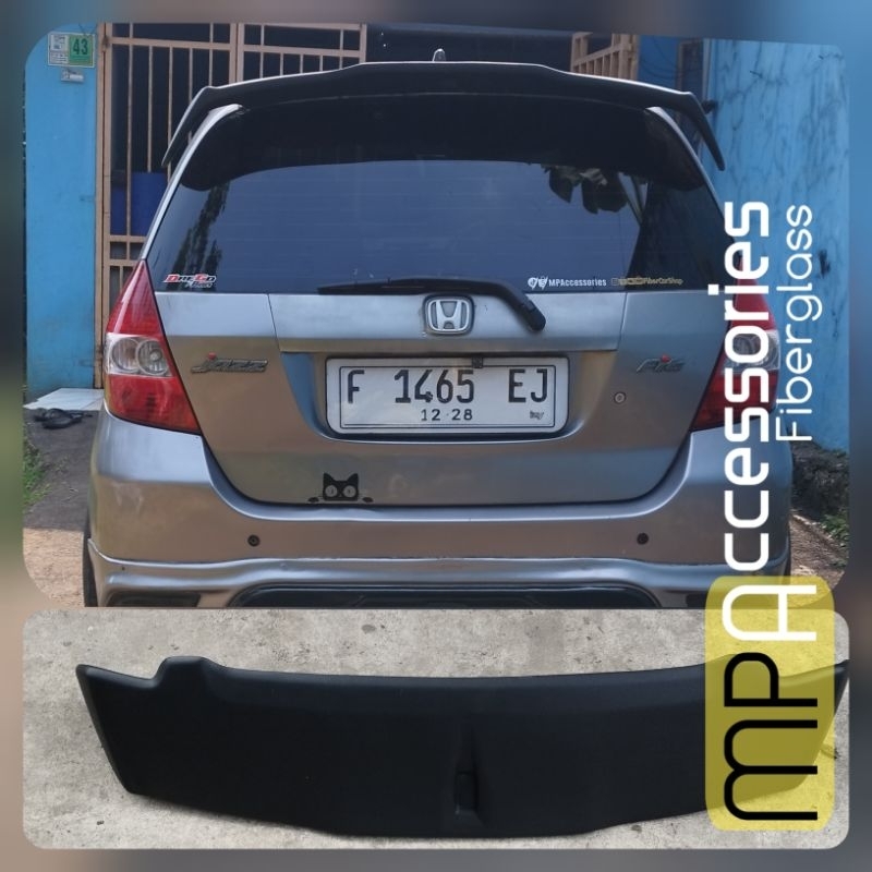Jual Spoiler Modulo Khusus Honda Jazz GD3 Vtec dan Idsi tahun 2004-2008 ...