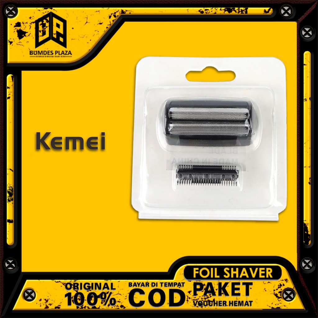 Jual Foil Pengganti Shaver Kemei KM 2024 Pisau Shaver Barbersupply Original | Shopee Indonesia