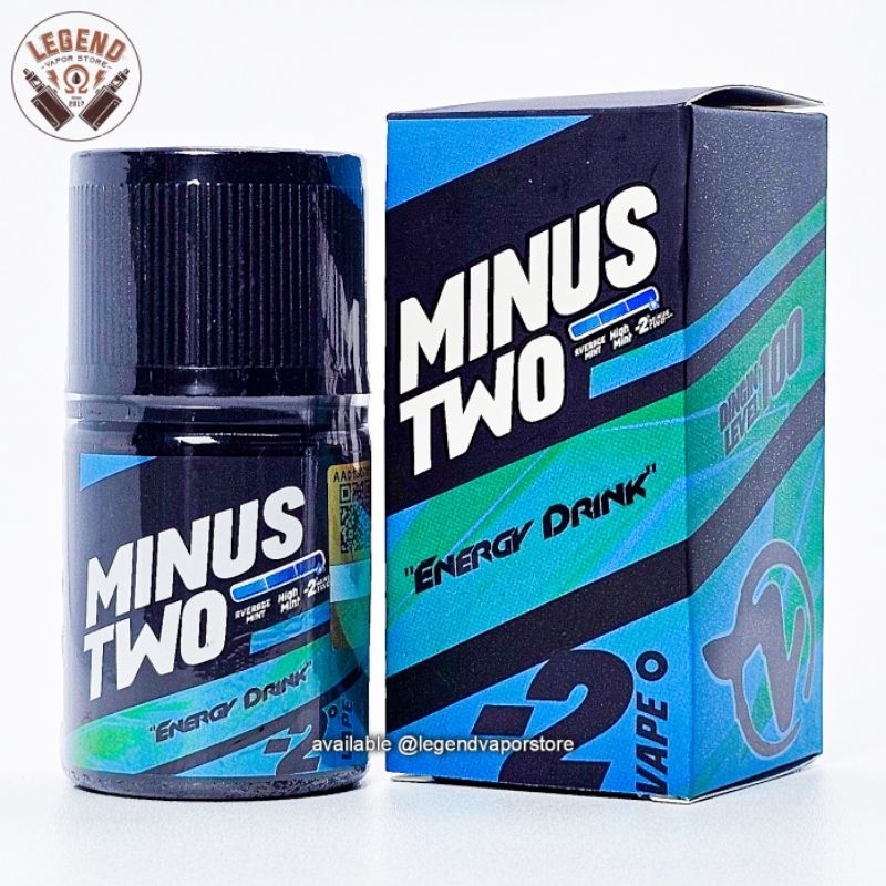 Jual FREEBASE - LIQUID MINUS TWO V1 Frosty Energy Drink 60ML 3MG AUTHENTIC | Shopee Indonesia