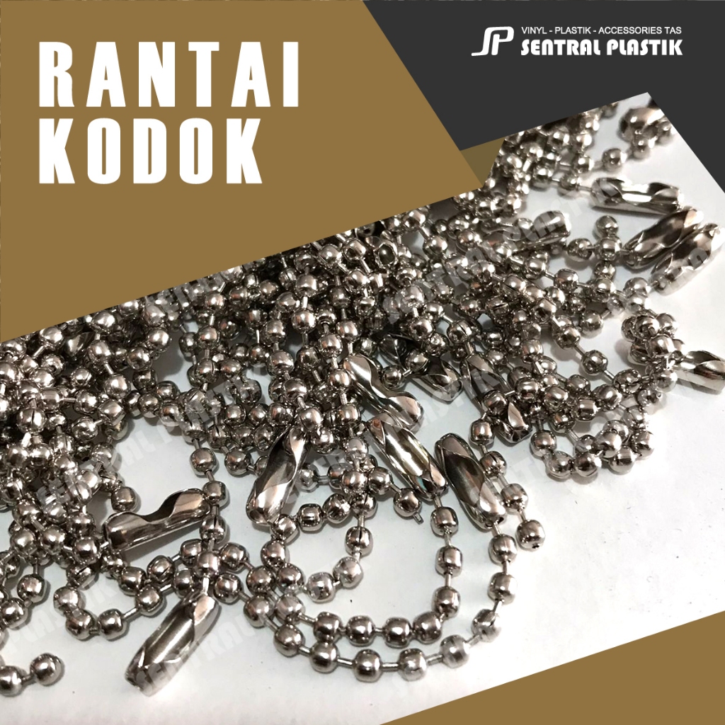 Jual Rantai biji lada/Rantai bola/Rantai kodok tali handtag ball chain ...