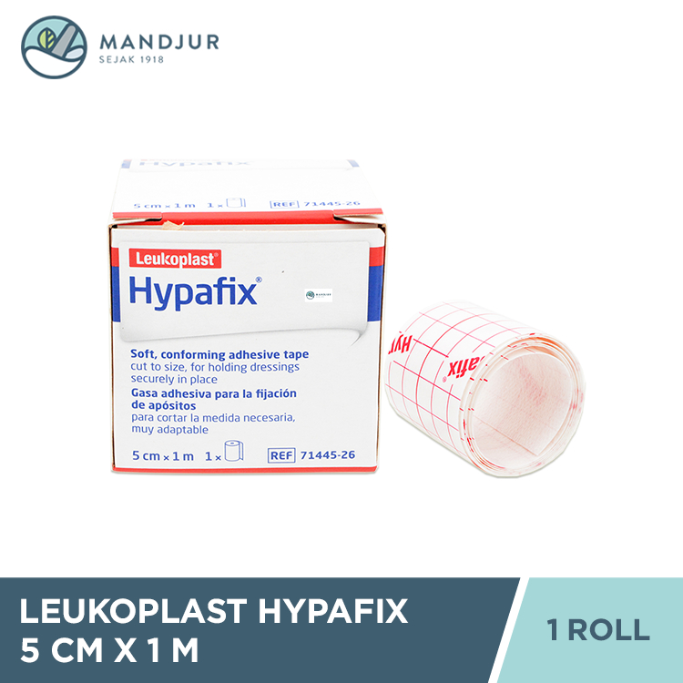 Jual Hypafix Plaster Roll 5 CM x 1 M - Perekat Luka Lebar Non Woven | Shopee Indonesia