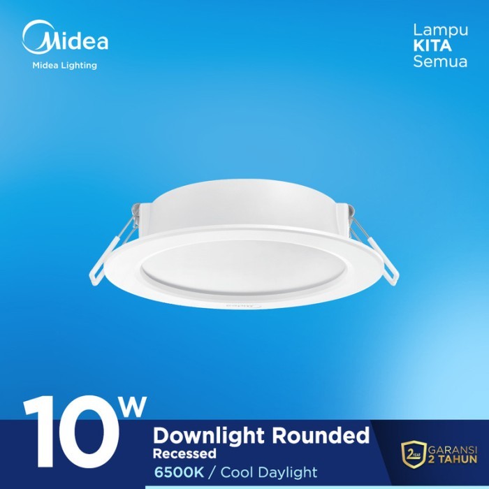 Jual Midea Lighting - Lampu LED Downlight 10 Watt 6500K CDL 5 Inch ...