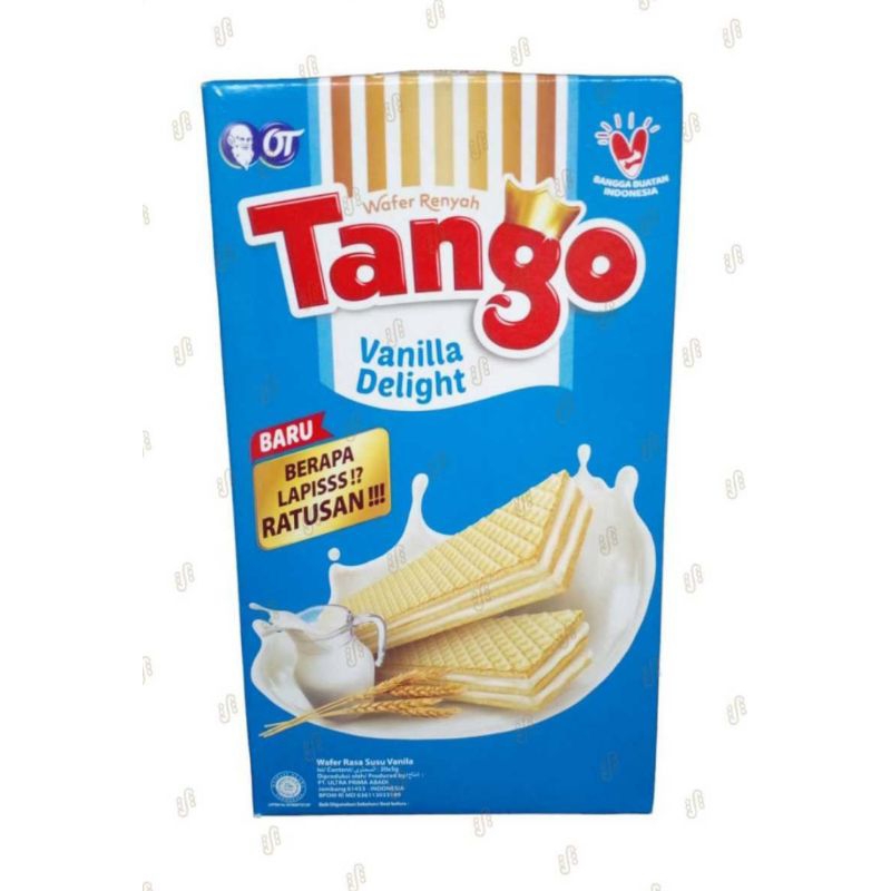 Jual tango wafer vanilla 1 box isi 20 pcs | Shopee Indonesia