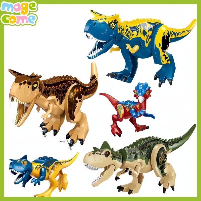 Jual Magecome Jurassic boneka Hewan Dinosaurus Trex/Tyranosaurus Mainan ...