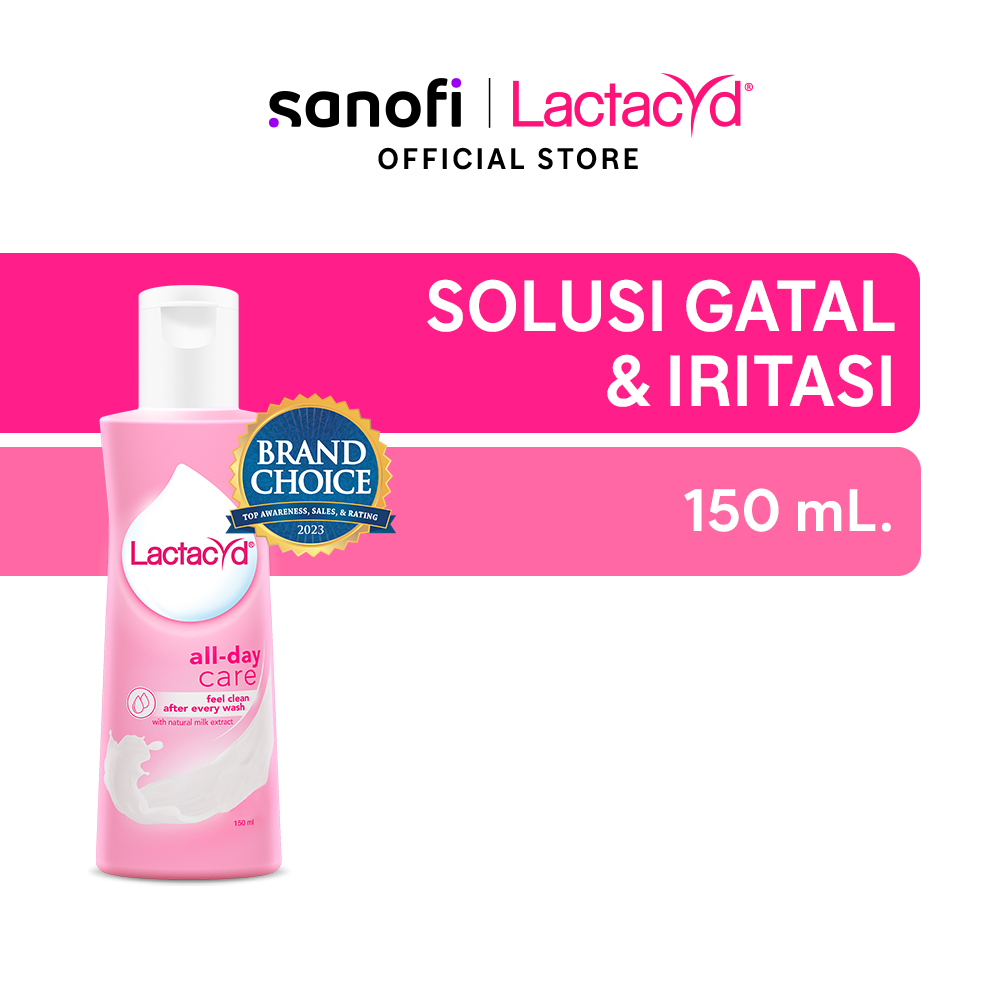 Jual Lactacyd All Day Care Feminine Wash 150mL Pembersih Kewanitaan untuk Melindungi dari Gatal ...