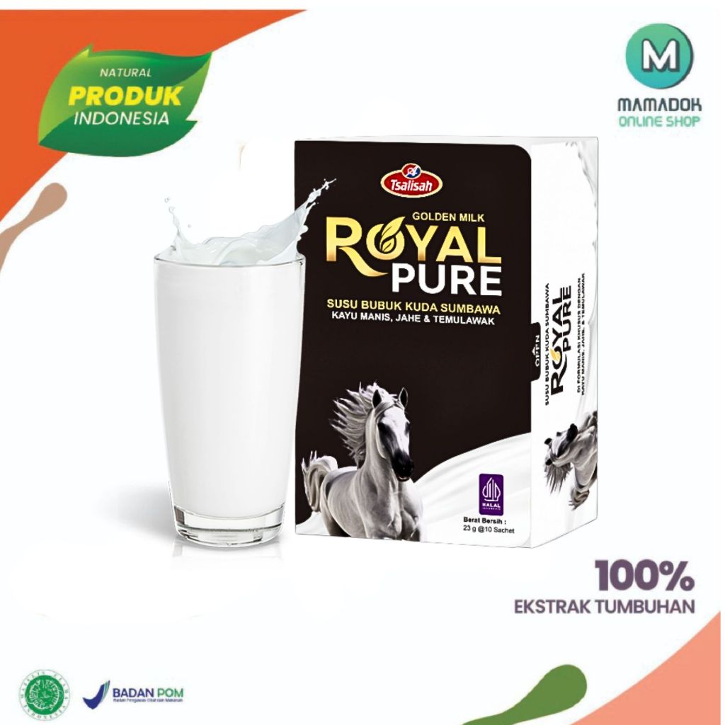 Jual Royal Pure Susu Kuda Sumbawa Untuk Kesehatan Tulang | Shopee Indonesia