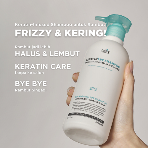 Jual Lador Keratin LPP Shampoo 530ml | Shopee Indonesia