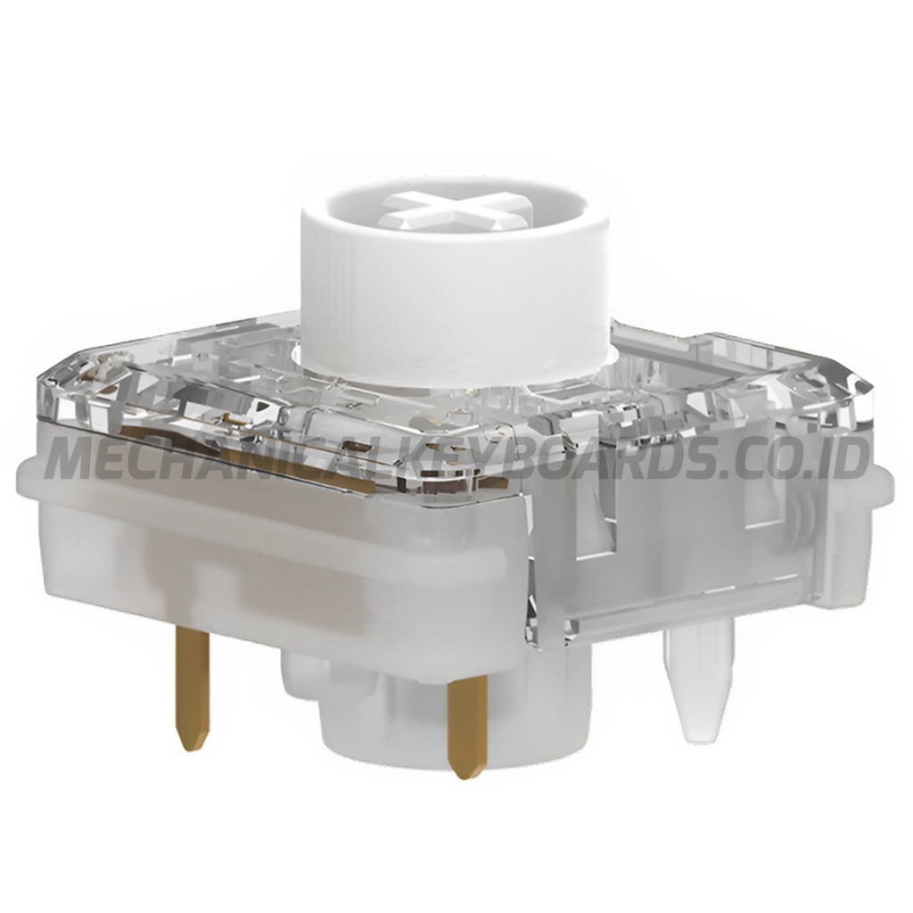 Jual TTC Mini White Low Profile Switch (Tactile Click - PCB Mount ...