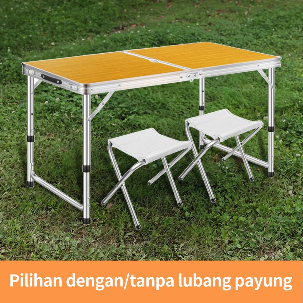 Jual ⭐COD & Garansi 1 tahun⭐Meja Lipat Portable /Meja jualan lipat /Meja Lipat Serbaguna /120 ...