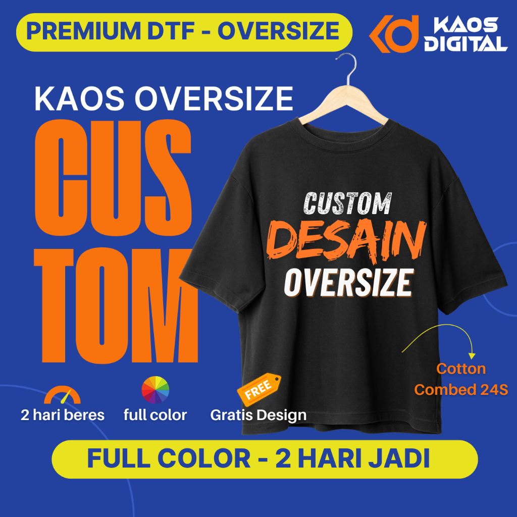 Jual 2 HARI BERES BISA SABLON DTF SATUAN KAOS OVERSIZE DENGAN GAMBAR ... Jual 2 HARI BERES BISA SABLON DTF SATUAN KAOS OVERSIZE DENGAN GAMBAR ...