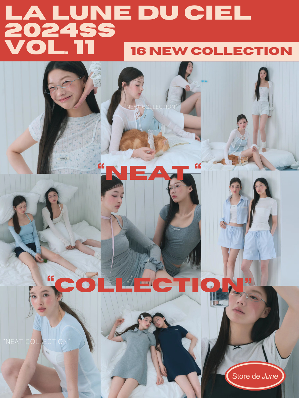 Jual LA LUNE DU CIEL 2024SS Vol. 11 Neat Collection - Original Authentic 100% China Brand ...