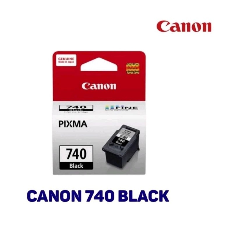 Jual cartridge 740 ORIGINAL canon tinta baru black PG-74 printer MG2170 ...