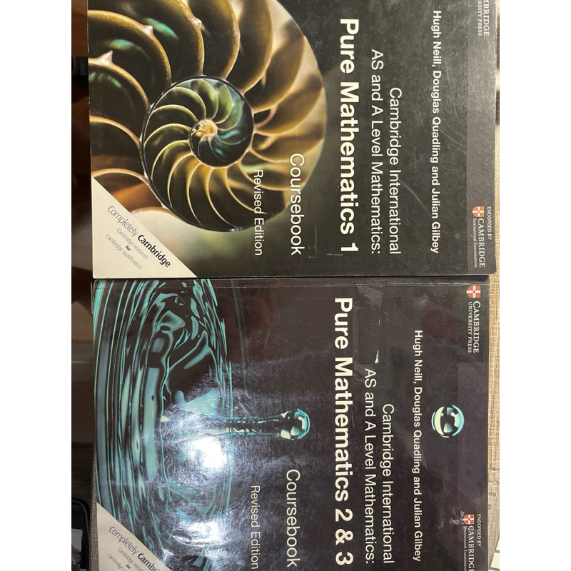 Jual cambridge as a level pure mathematics 1 2 & 3 coursebook revised ...