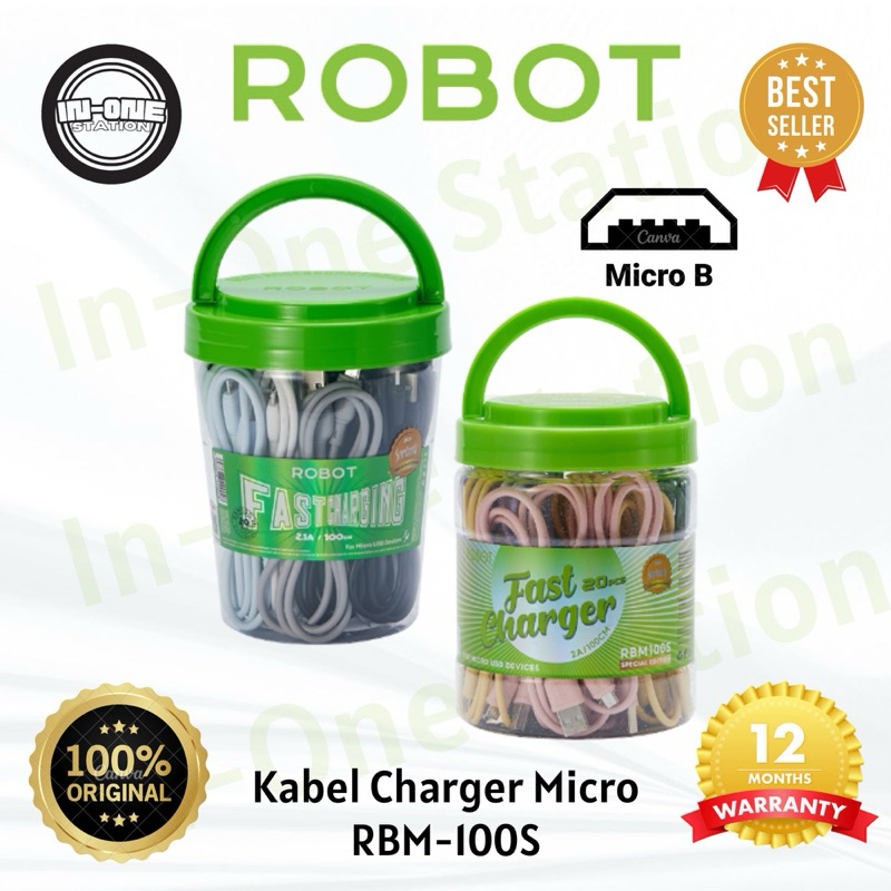 Jual ROBOT KABEL DATA RBM100S micro usb 2A panjang 1M /Kabel data bulat ... Jual ROBOT KABEL DATA RBM100S micro usb 2A panjang 1M /Kabel data bulat ...