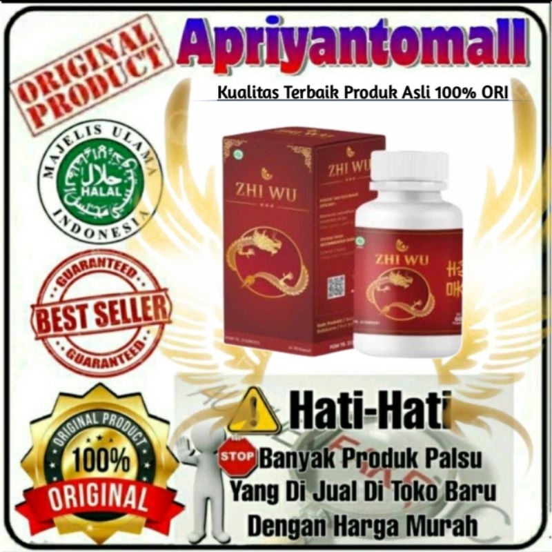 Jual ZHI WU ASLI ORIGINAL OBAT ASAM URAT REMATIK NYERI SENDI MANJUR ...