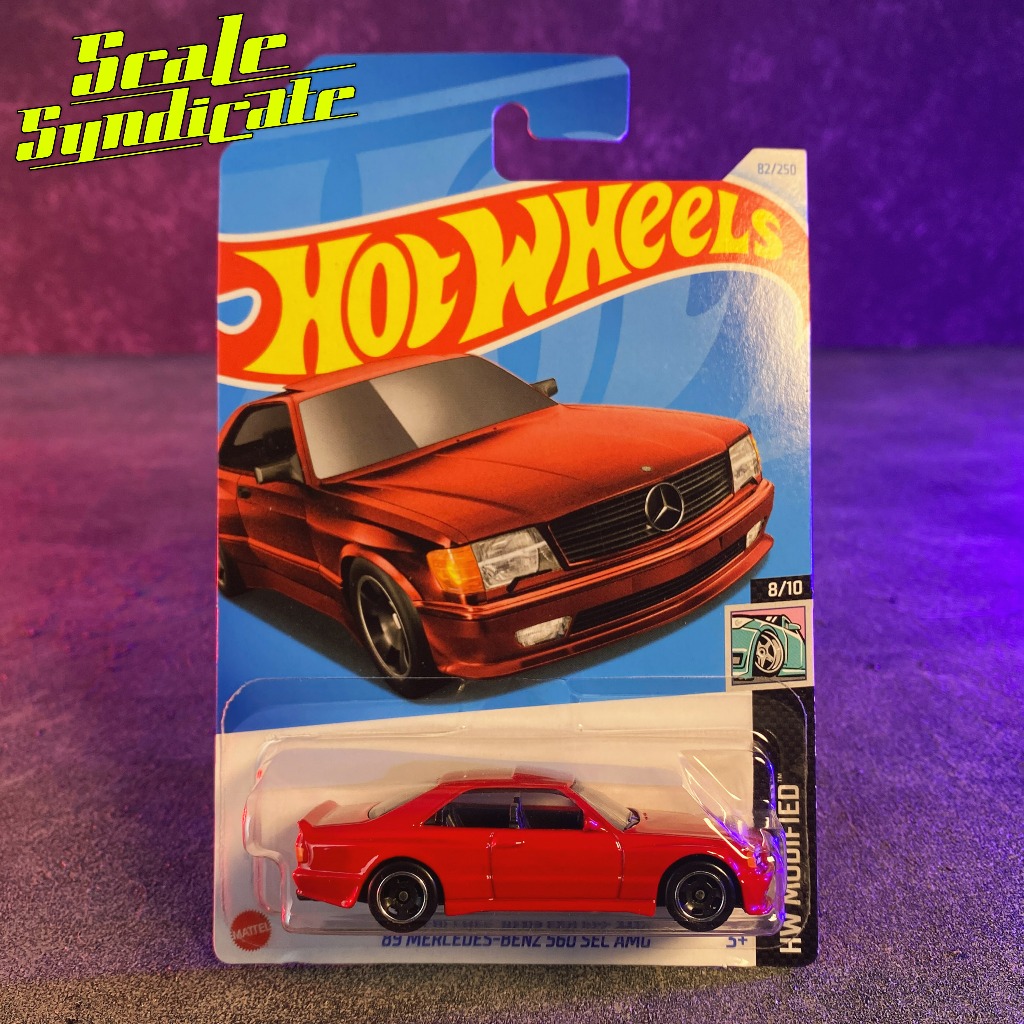 Jual Hot Wheels 89 Mercedes Benz 560 SEC AMG not 190E 500 E sel merah ...