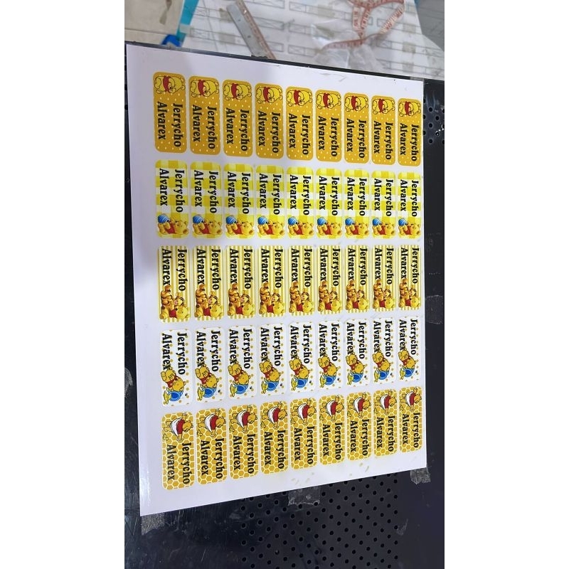 Jual Stiker Botol tempat makan dll , Stiker UV DTF | Shopee Indonesia