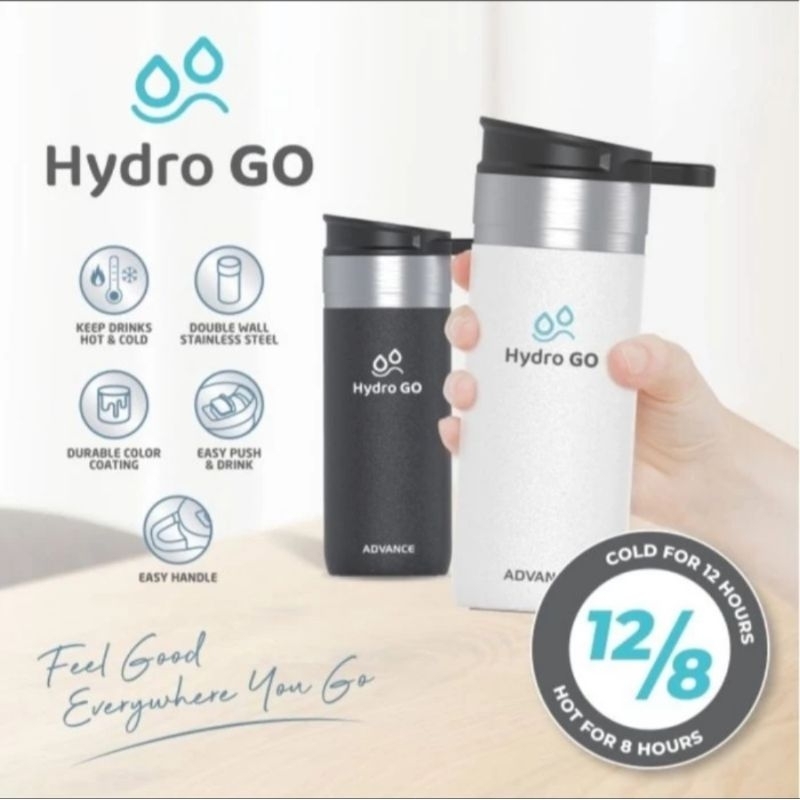 Jual Tumbler Termos Hydro Go Advance 600Ml Tahan Panas & Dingin 8-12jam (ORI) | Shopee Indonesia