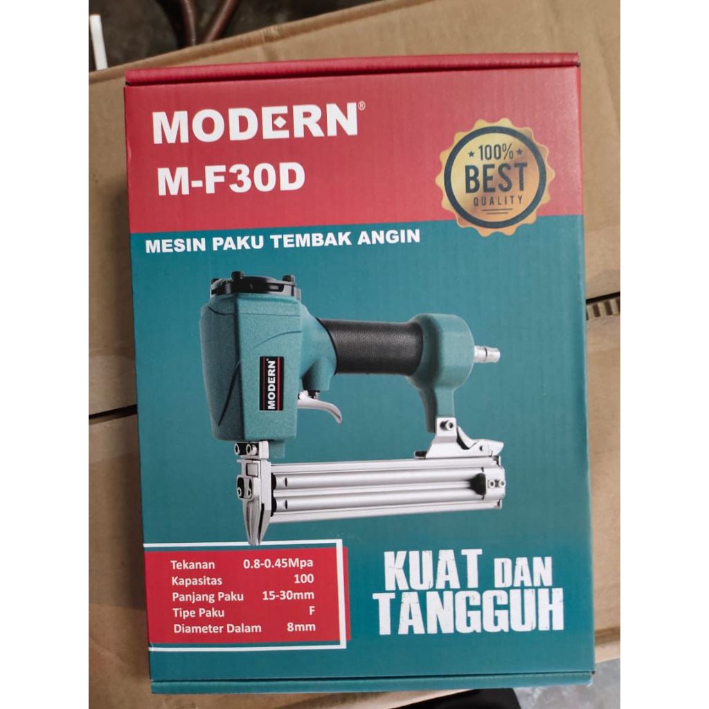 Jual Mesin paku tembak Modern F30D - Air Nailer F30 paku tembak angin ...