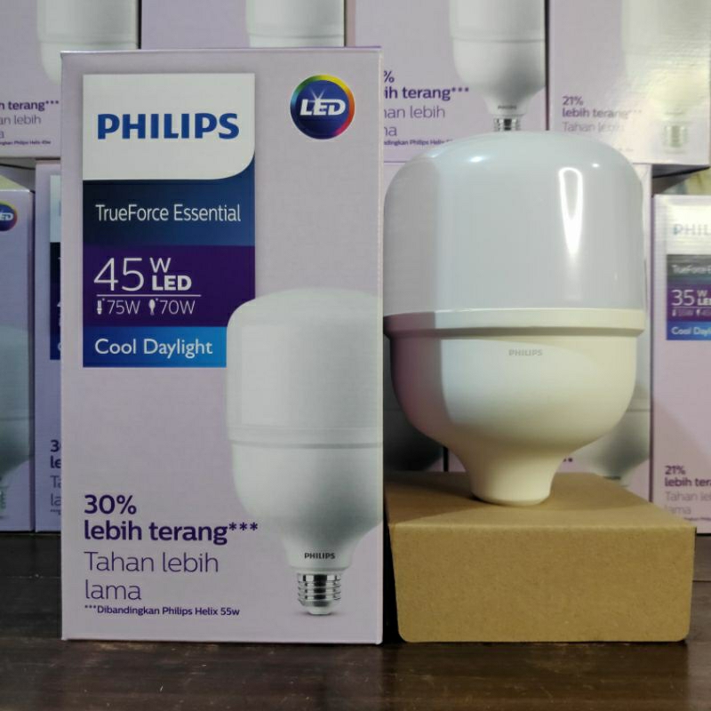 Jual lampu Philips essential Trueforce 45watt | Shopee Indonesia