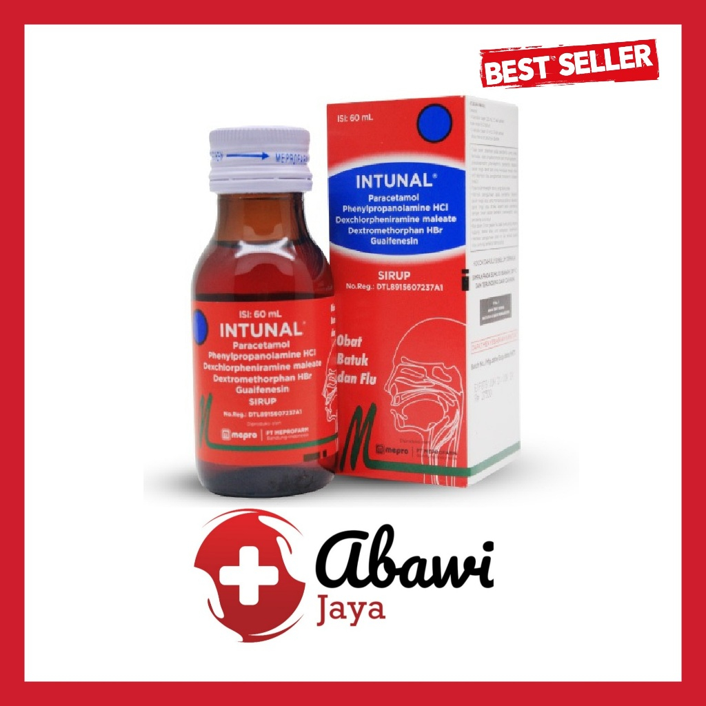 Jual [AB] Intunal Sirup 60 ml - Obat Batuk dan Flu | Shopee Indonesia