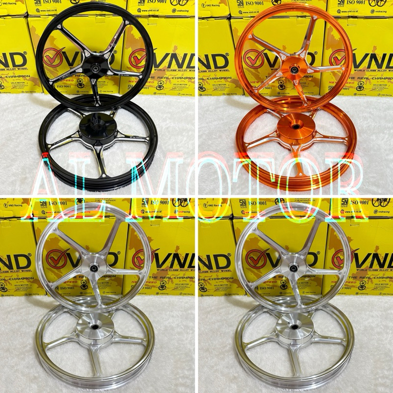 Jual Velg Pelak VND AK 55 / KZR F 1.60x17 & R :1.85x17 Vario 125/150 ...