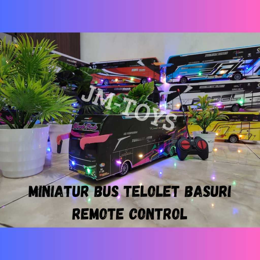 Jual MINIATUR BUS TELOLET BLACKPINK JB5 REMOT CONTROL | Shopee Indonesia