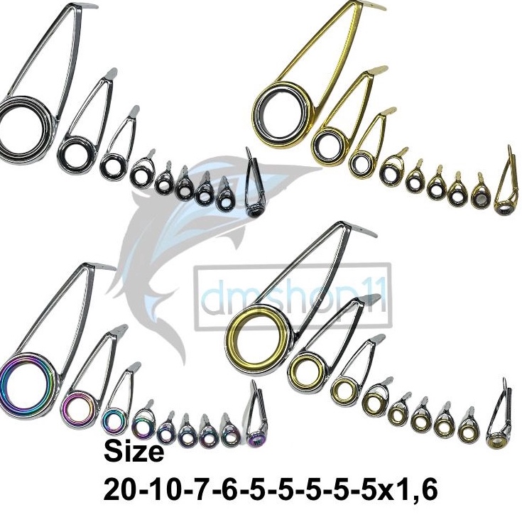 Jual Super Stok RING GUIDE SET UL RING GUIDE ULTRALIGHT CASTING ...
