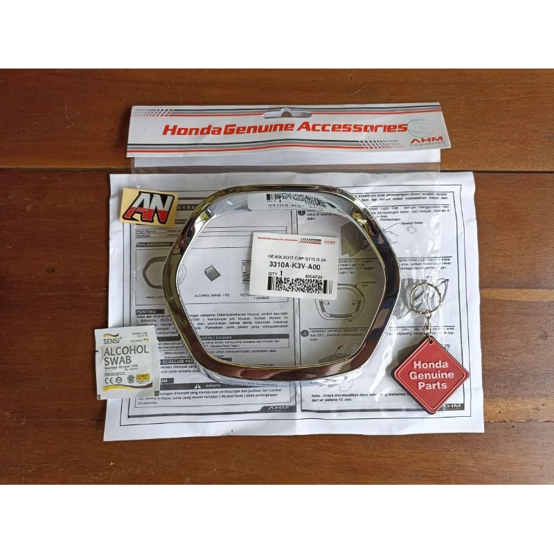 Jual Garnish Headlight Headlamp Cap Stylo 160 Original Honda Hiasan ...