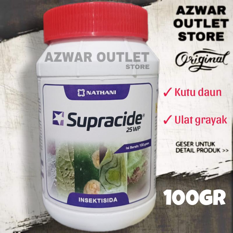 Jual insektisida supracide | metidation pengendali kutu daun dan ulat ...