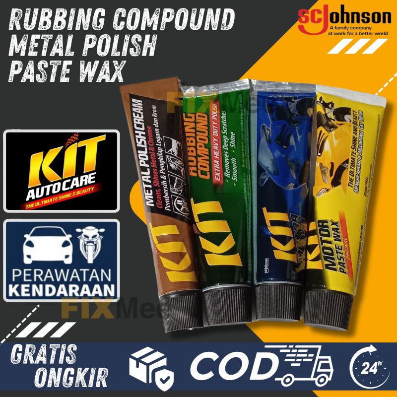 Jual 8.8 Best Price ~ KIT Paste Wax Metallic 60 gr / Original 60 gr ...