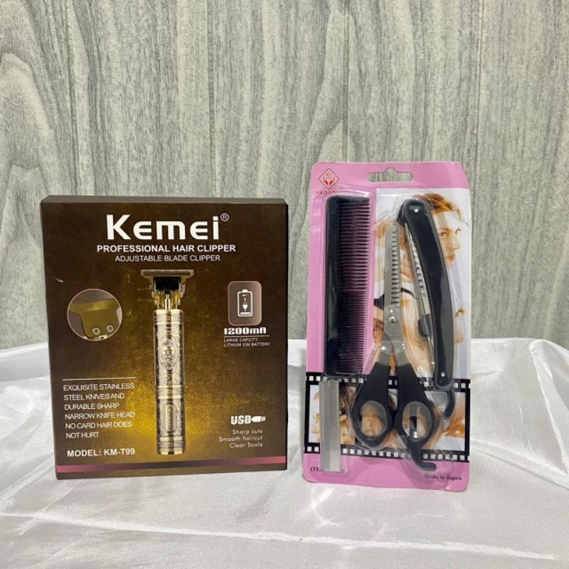 Jual Hair Clipper Trimmer Detailer Alat Cukur Rambut kemei Clipper ...