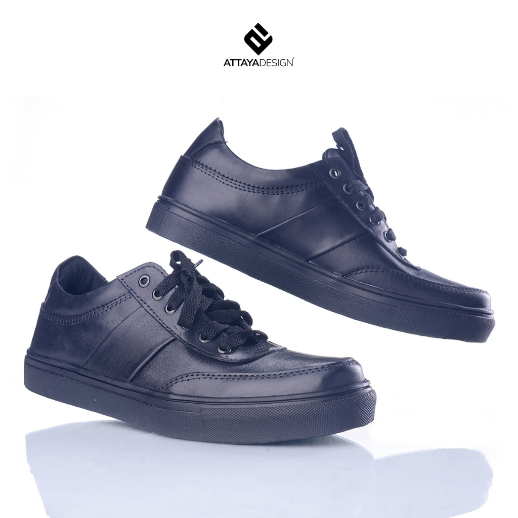 Jual ATTAYA DESIGN Sepatu Pria Sneakers Kulit Asli Original Tali Klasik ...