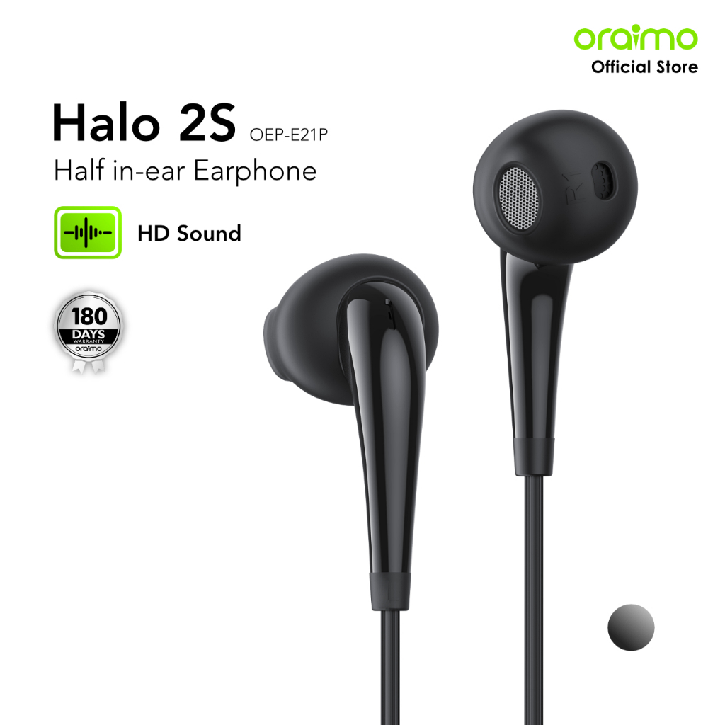 Jual oraimo Headset Berkabel Earphone In-Ear Bass Universal 3.5Mm Jack ...