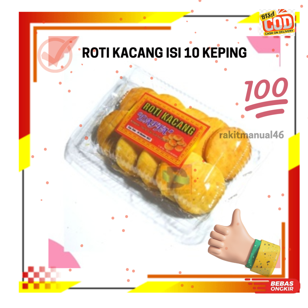 Jual Roti Kacang | Kue Kacang Enak Premium Homemade Murah | Shopee ...