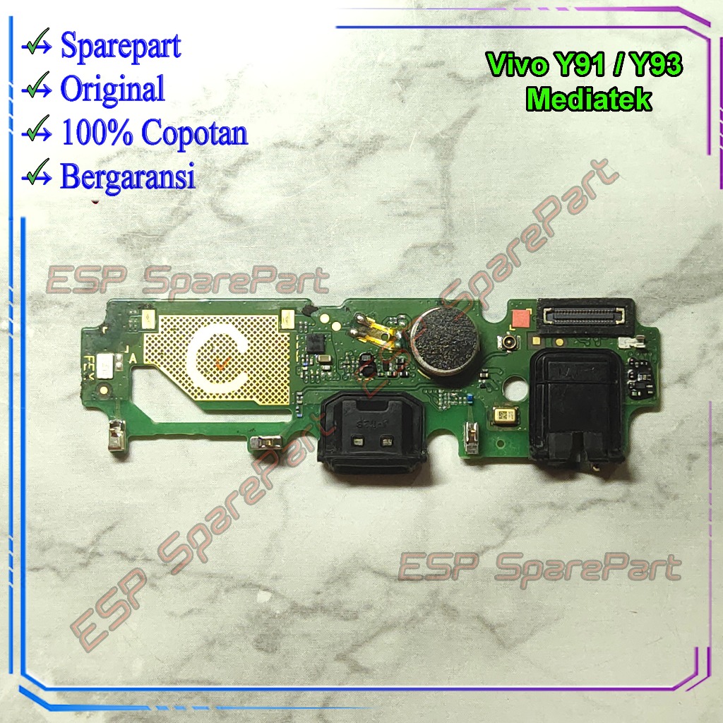 Jual Vivo Y91 Y93 Y95 MTK Papan konektor cas pcb ui board charger mesin ...