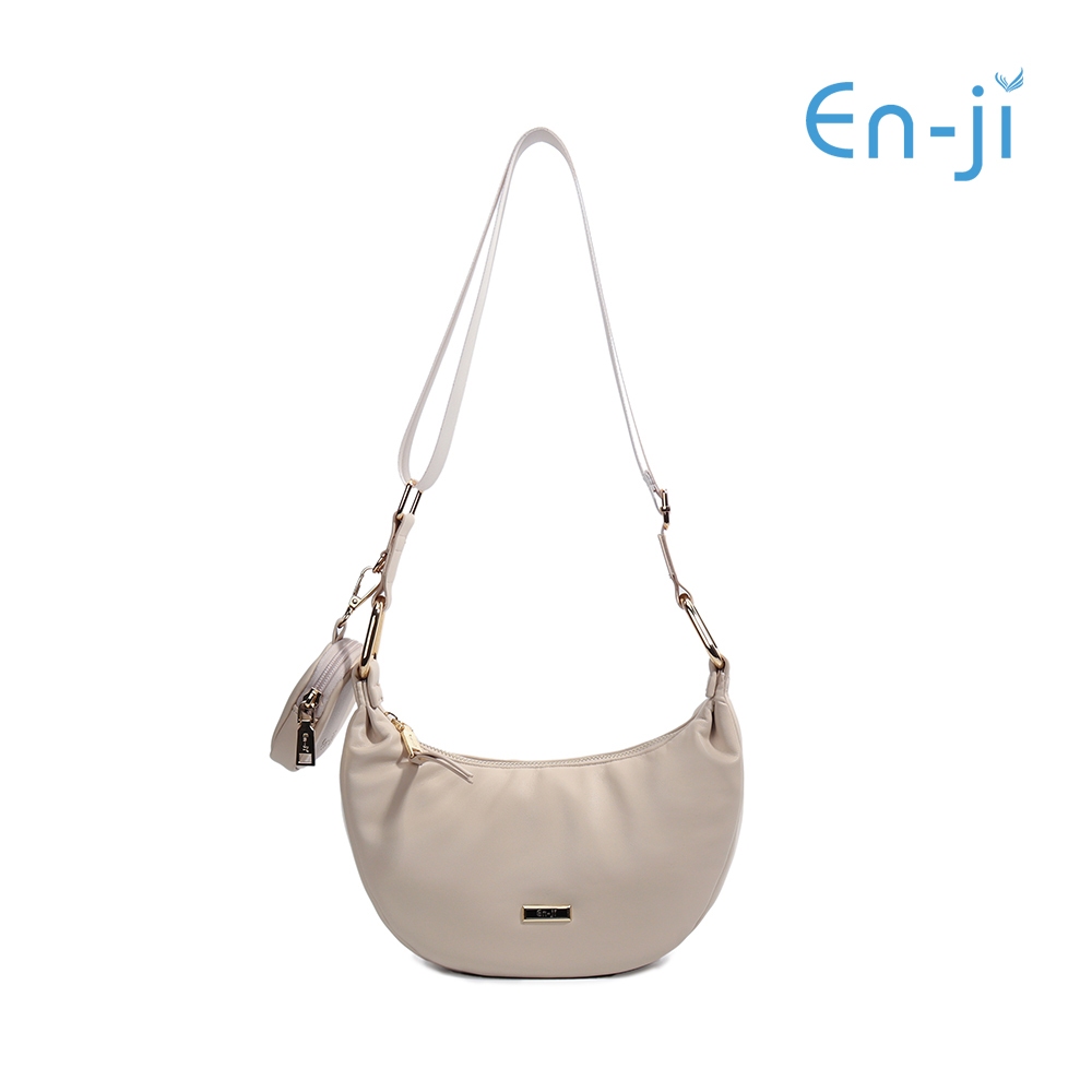 Jual En-ji Jeina Slingbag - Cream | Shopee Indonesia