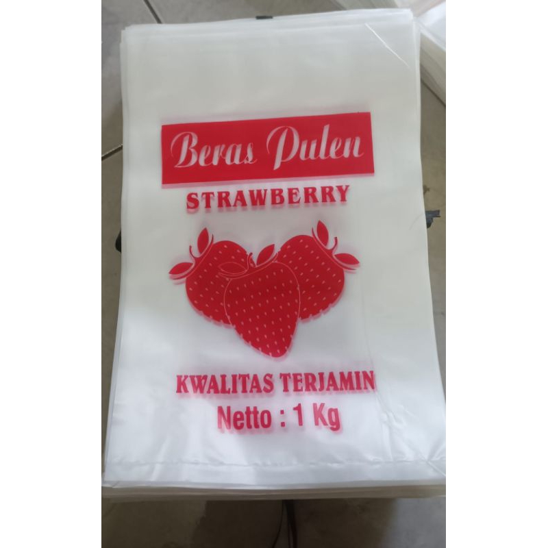 Jual Plastik strowberi 1 kg 100 lmbr | Shopee Indonesia