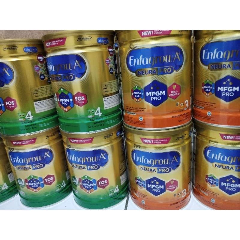 Jual Enfagrow a+ 800gr vanilla tahap 3 4 exp 12.2025 | Shopee Indonesia